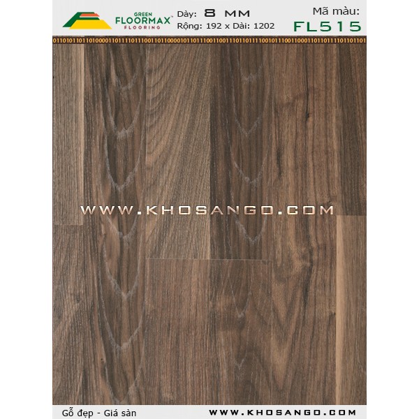 Sàn gỗ Floormax FL515 - Kho Sàn Gỗ, Cửa Gỗ Giá Sỉ Rẻ #1 Sài Gòn
